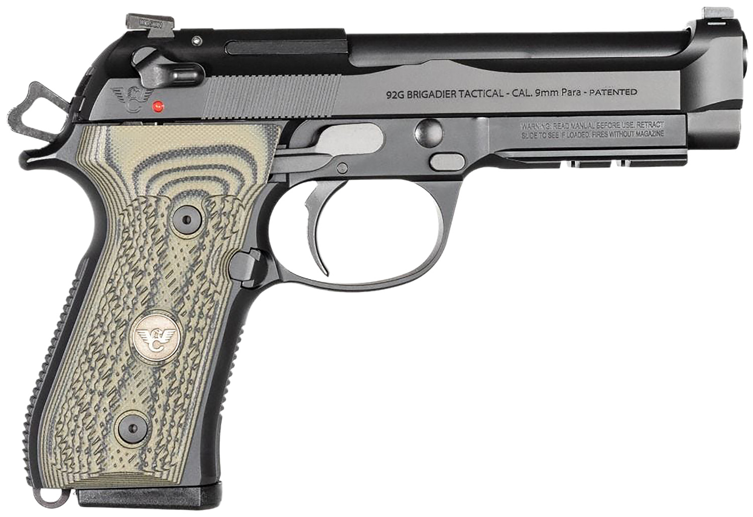 Wilson Combat BER92BRIG9 92G Brigadier Tactical 9mm Luger 15+1 4.70 ...