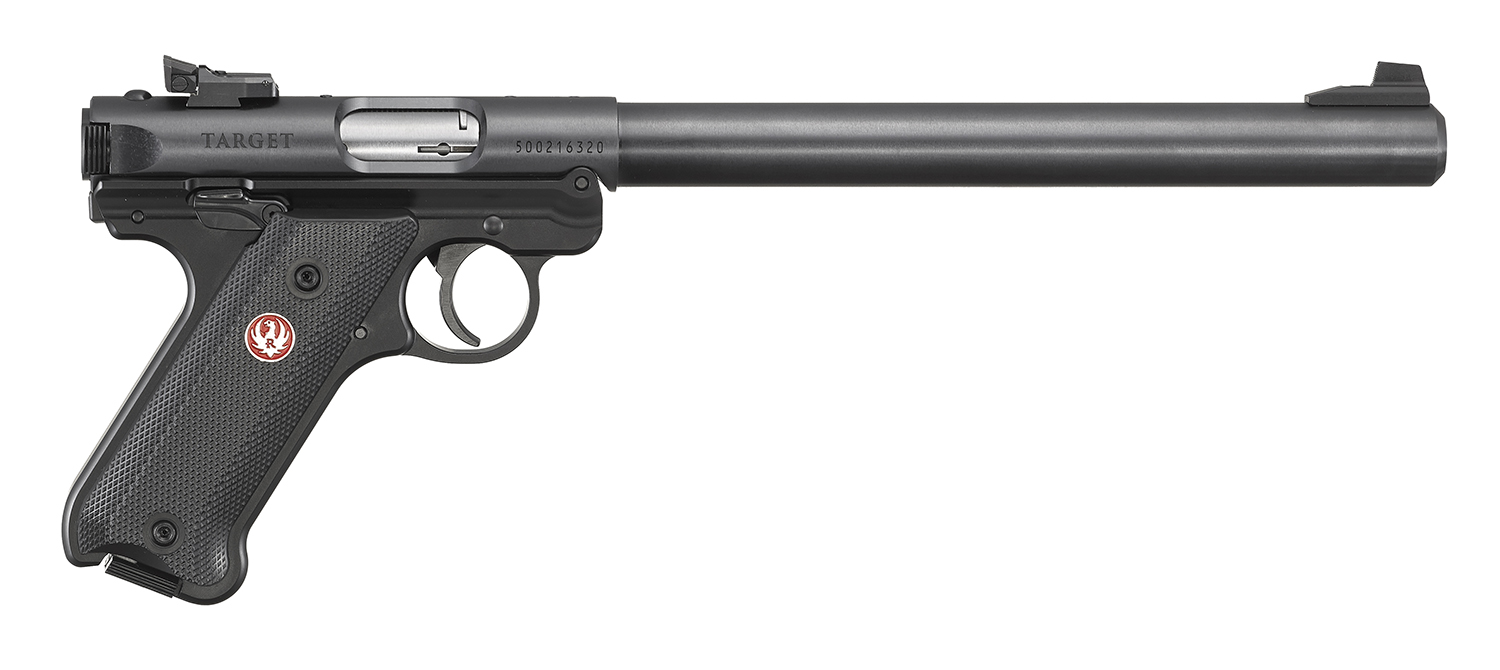 Ruger 40173 Mark IV Target 22 LR 10+1 10" Overall Blued Bull Barrel ...