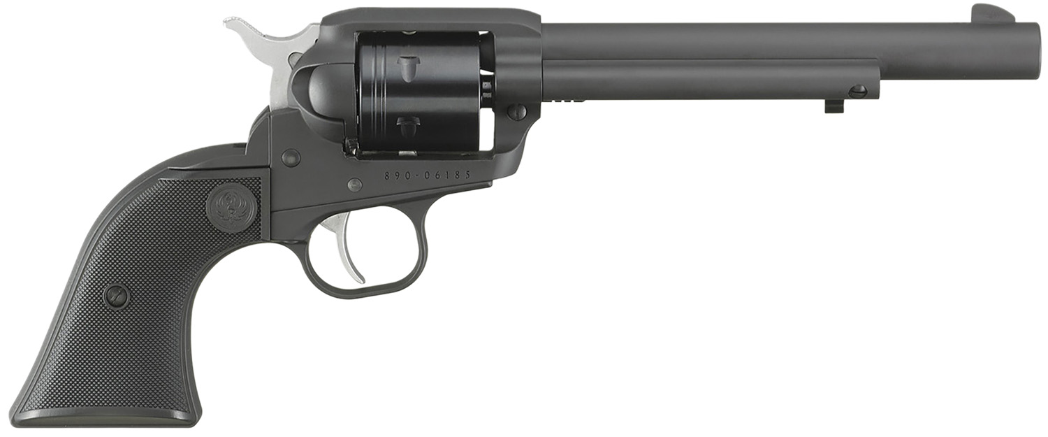 Ruger 2042 Wrangler 22 LR 6 Shot 6.50" Black Cerakote Barrel & Frame ...
